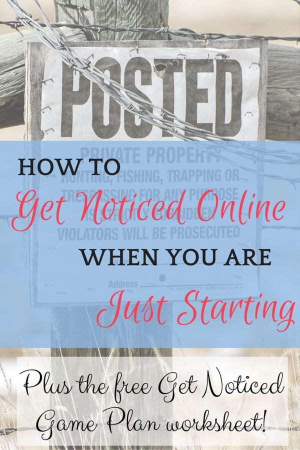 How To Get Noticed Online When You Are Just Starting | Do A New Thing