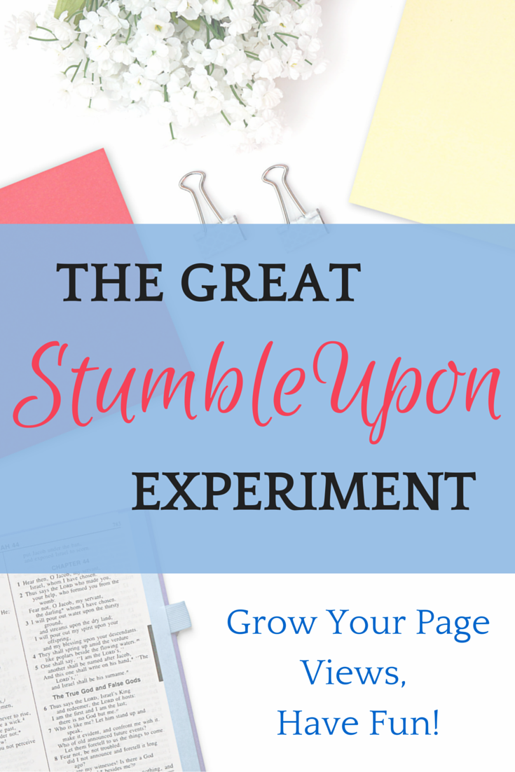 Lesson Learned: The Great StumbleUpon Experiment | Do A New Thing