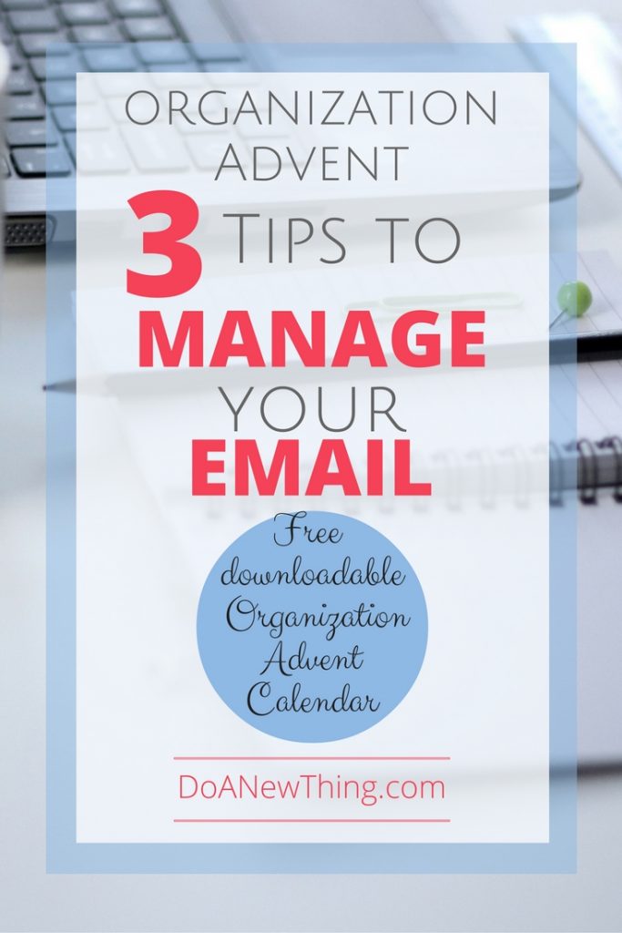 January Reset: 3 Tips For Managing Email | Do A New Thing