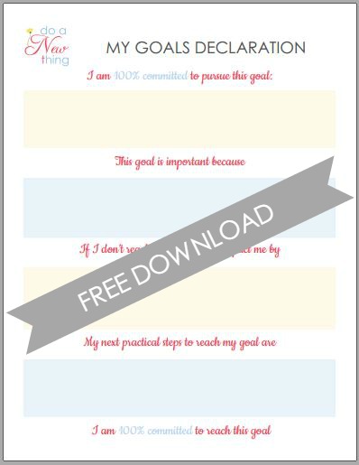 Stay Committed To Your Sacred Goals | Do A New Thing