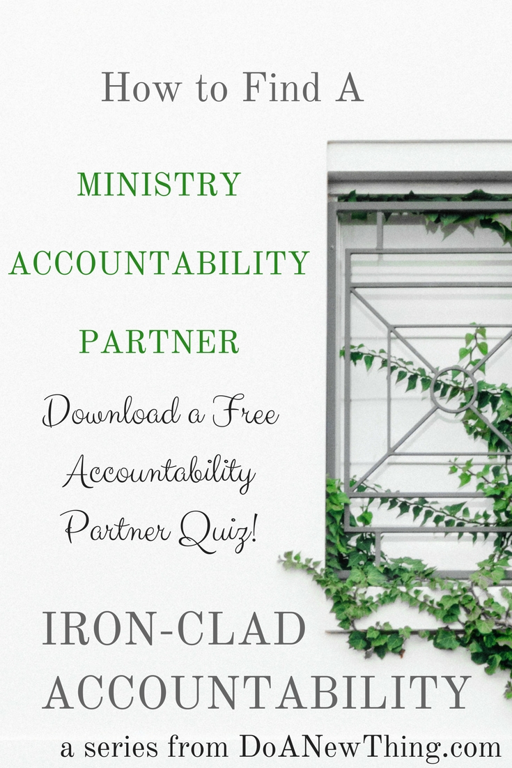 How To Find An Accountability Partner | Do A New Thing