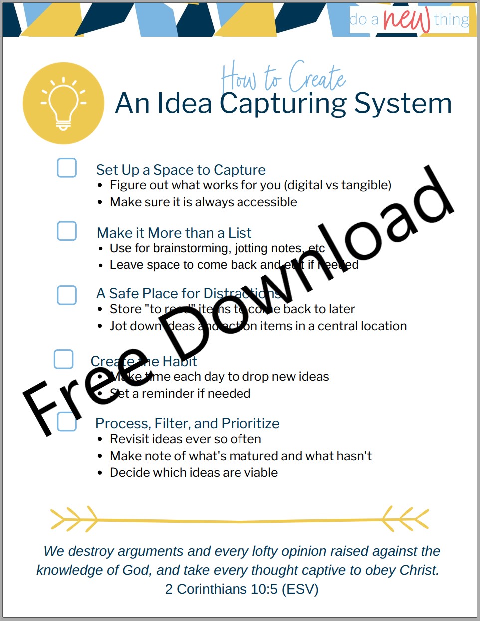 Longing For More Podcast | Do A New Thing