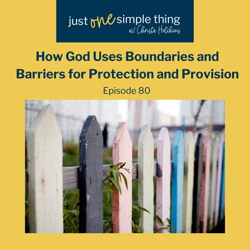 Episode 80: How God Uses Boundaries And Barriers For Protection And ...